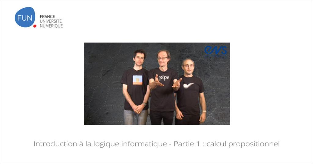 MOOC Introduction à la logique informatique | MOOC Francophone
